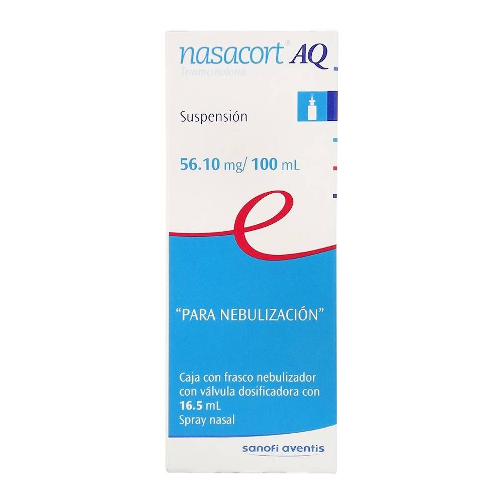 Nasacort AQ 56 10 mg Suspension 1 bte 16.5ml - Starting with N - medsmex